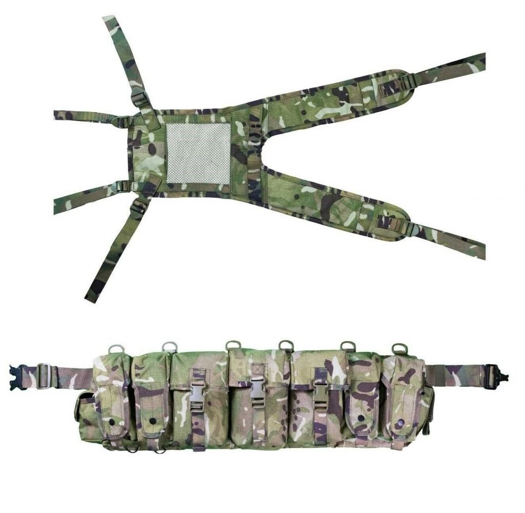 Airborne Webbing and Yoke from KitPimp UK in MTP - Medium