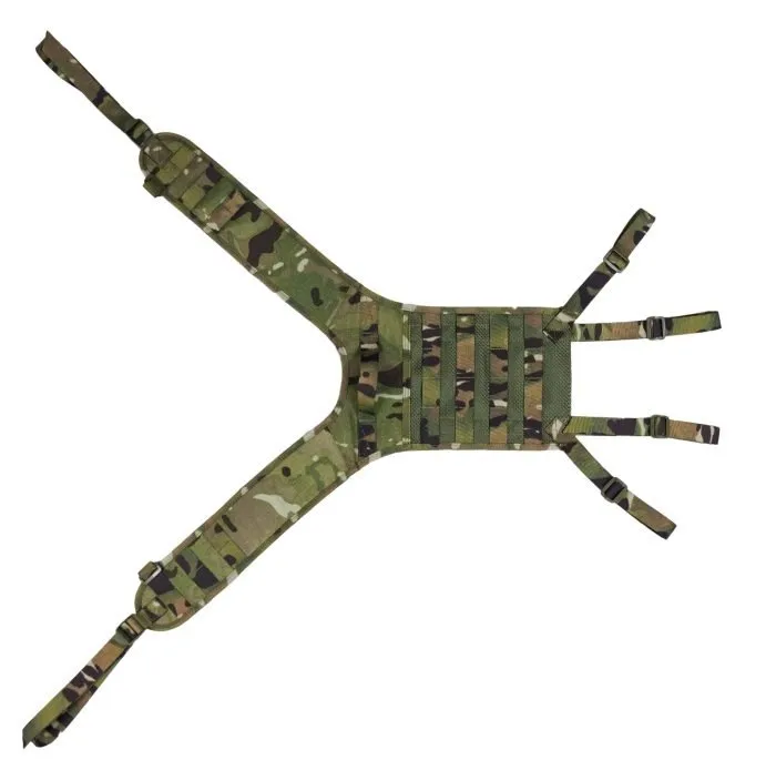 KitPimp MOLLE PLCE Yoke - MTP - Front and rear MOLLE loops