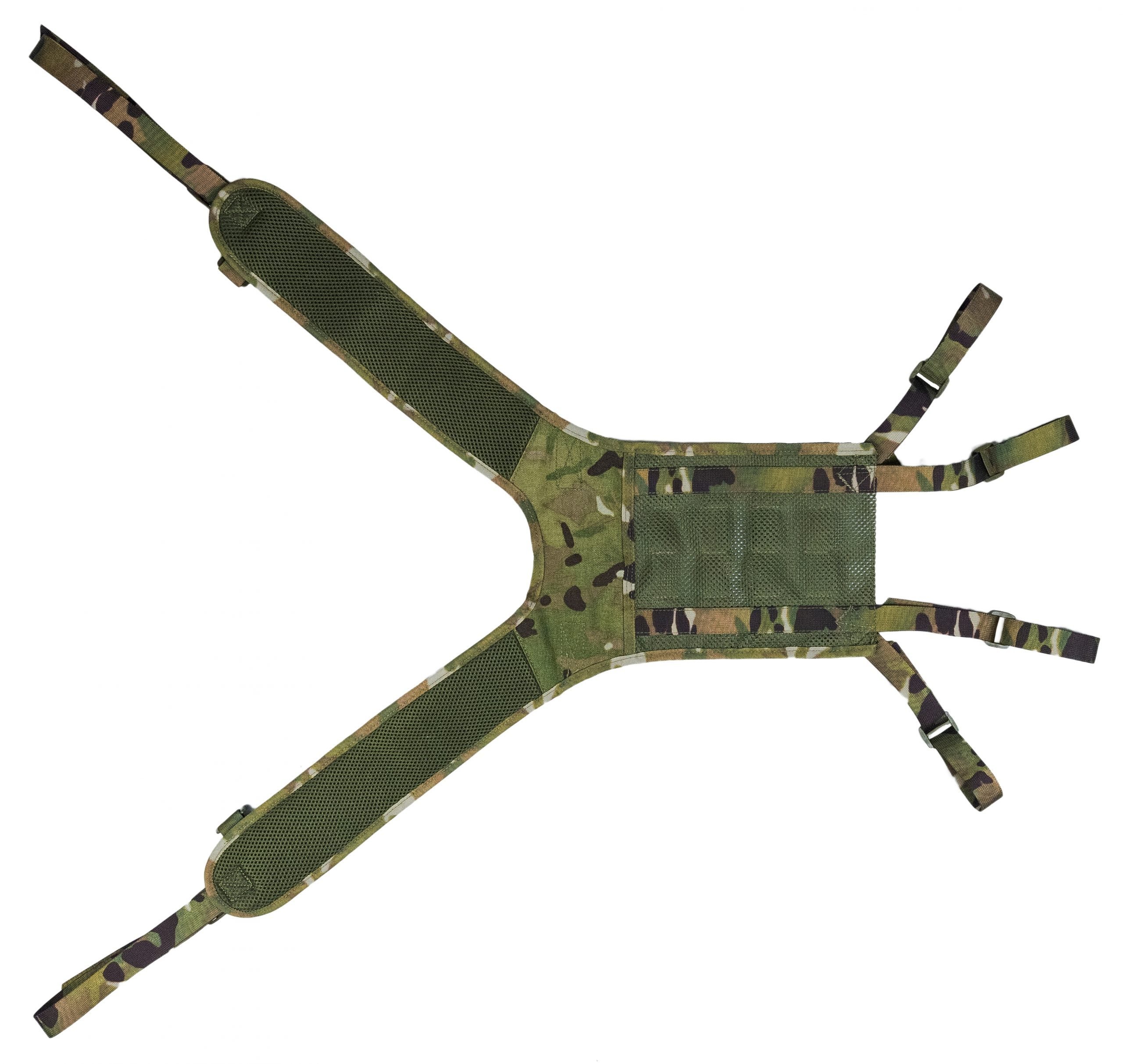 KitPimp MOLLE PLCE Yoke - MTP - Front and rear MOLLE loops