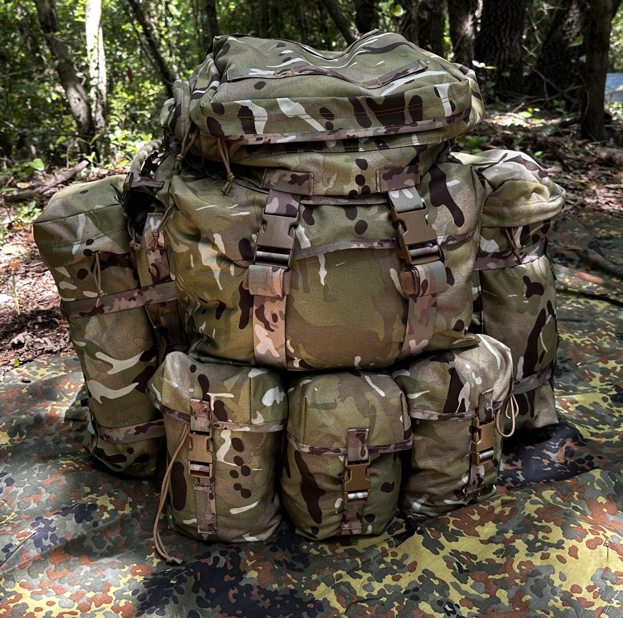 KitPimp Pathfinder 150 Litre Mk2 MTP Bergen Rucksack