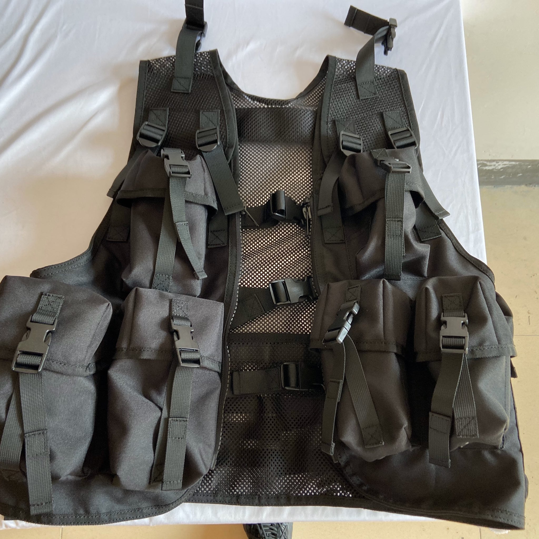 KitPimp Solder 95 Operations Tactical Vest - Black - Kitpimp UK