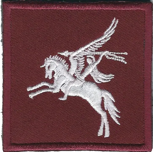 16 Air Assault Brigade TRF - Hook style with Sew on patch - Maroon Red