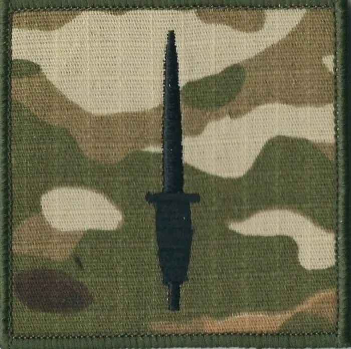 2 x 3 Commando Brigade Badge - Sew on - MTP - Sew On
