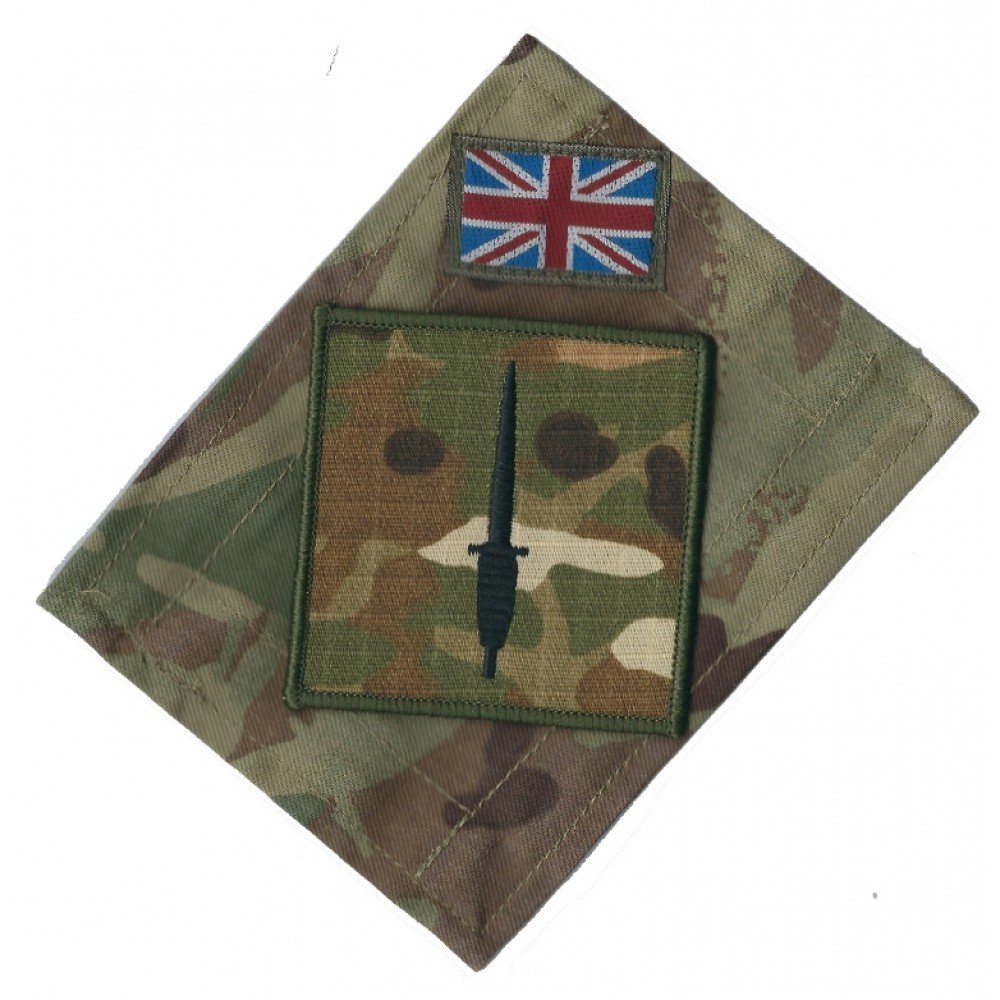 2 x 3 Commando Brigade Badge - Sew on - MTP - Sew On