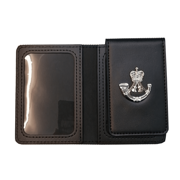The Rifles Regiment MOD90 British Army ID Card Holder - Leather