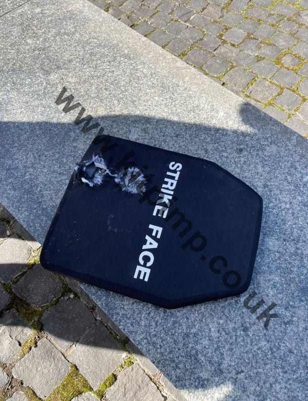 2 x SAPI Plate - NIJ Level 4 - Bulletproof UHMWPE Ceramic Plates