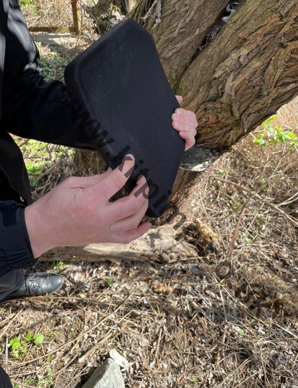 2 x SAPI Plate - NIJ Level 4 - Bulletproof UHMWPE Ceramic Plates