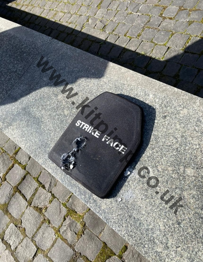 2 x SAPI Plate - NIJ Level 4 - Bulletproof UHMWPE Ceramic Plates