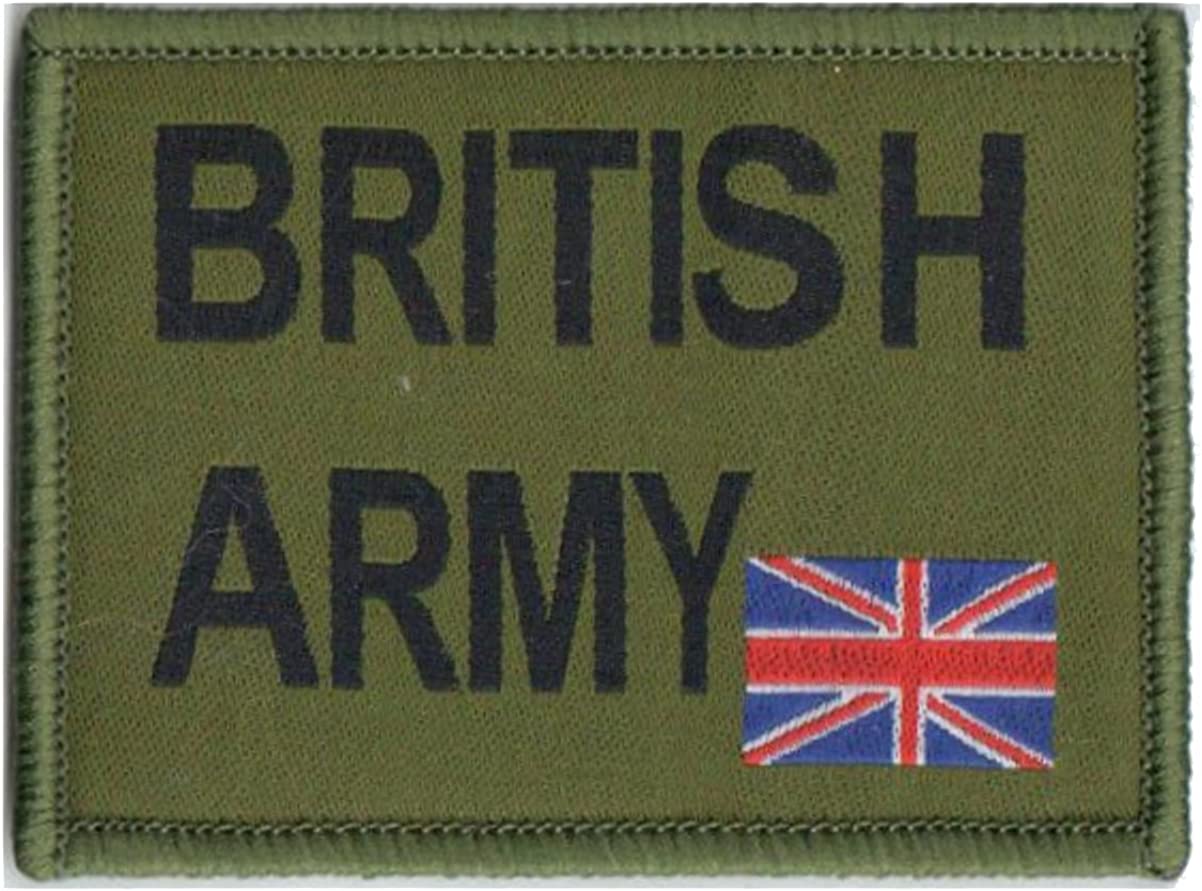 Kitpimp UK British Army Badge with Union Jack - Velcro On