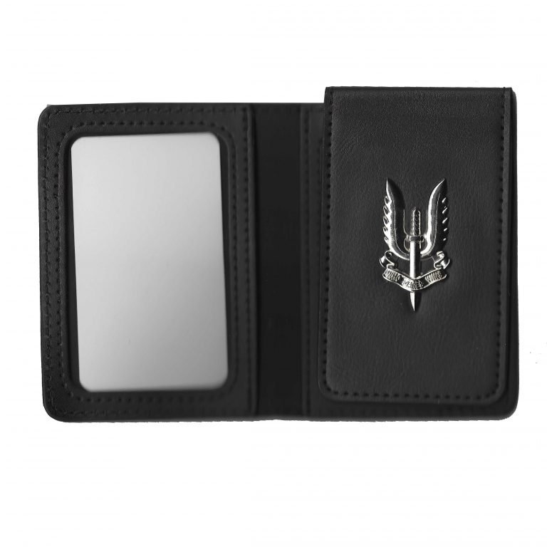 The Rifles Regiment MOD90 British Army ID Card Holder - Leather