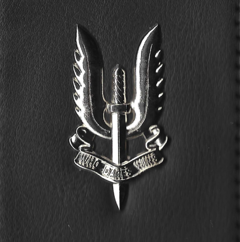 The Rifles Regiment MOD90 British Army ID Card Holder - Leather