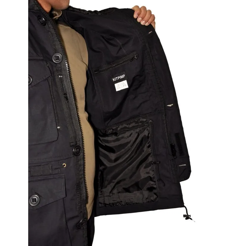 SAS Smock - Black- Windproof