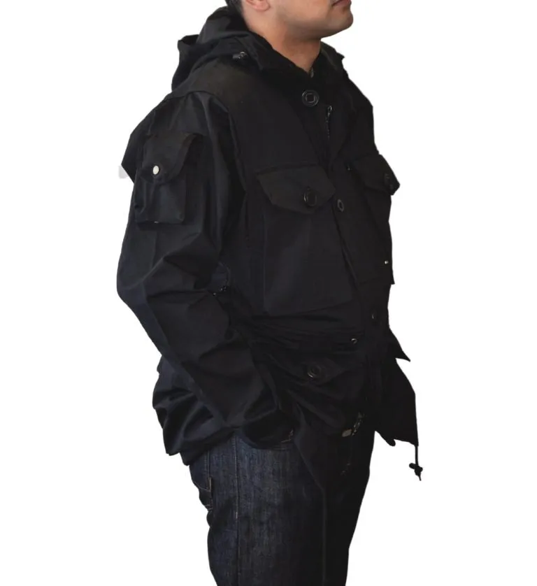 SAS Smock - Black- Windproof