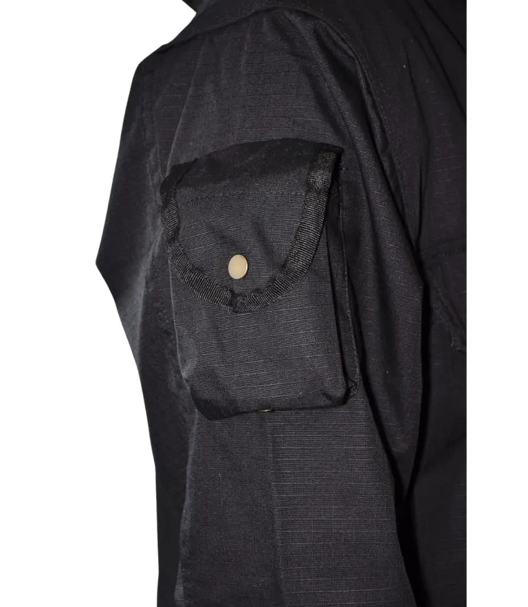 SAS Smock - Black- Windproof