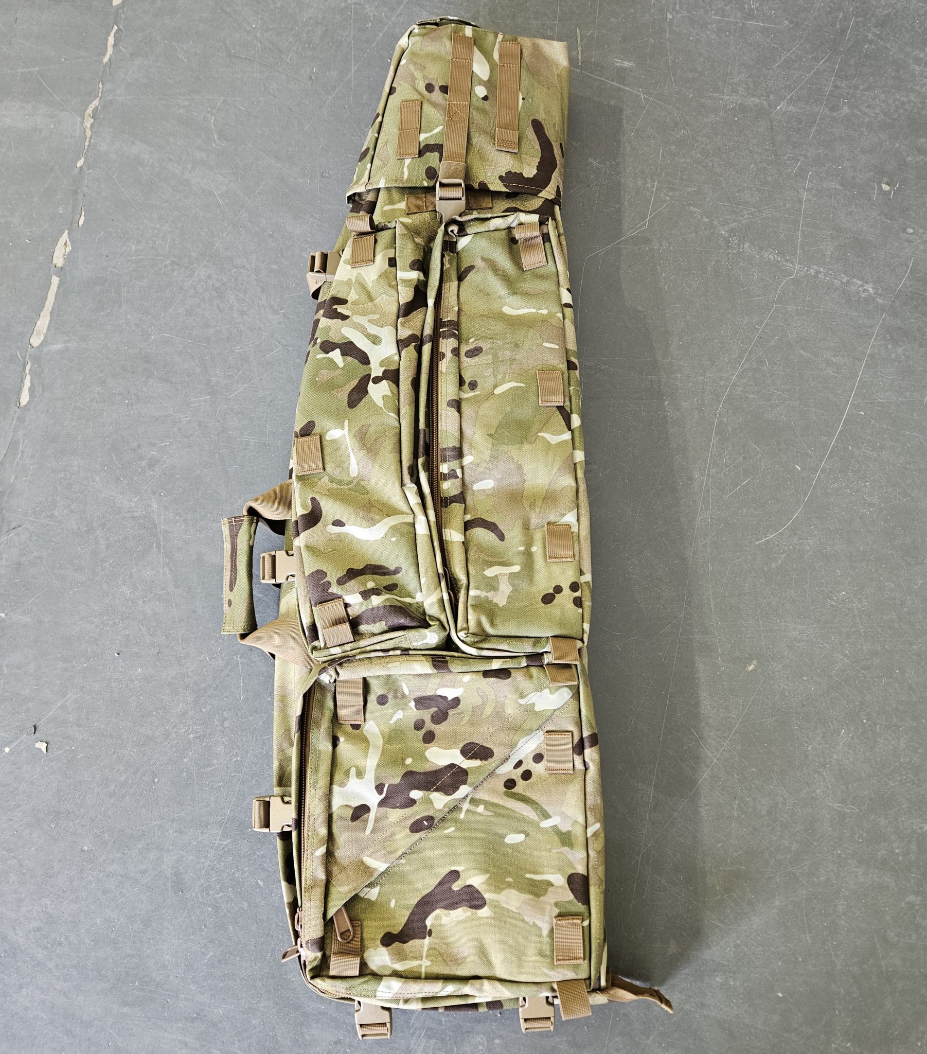 Kitpimp British Army MTP Rifle System Carry Bag - 1000D IRR